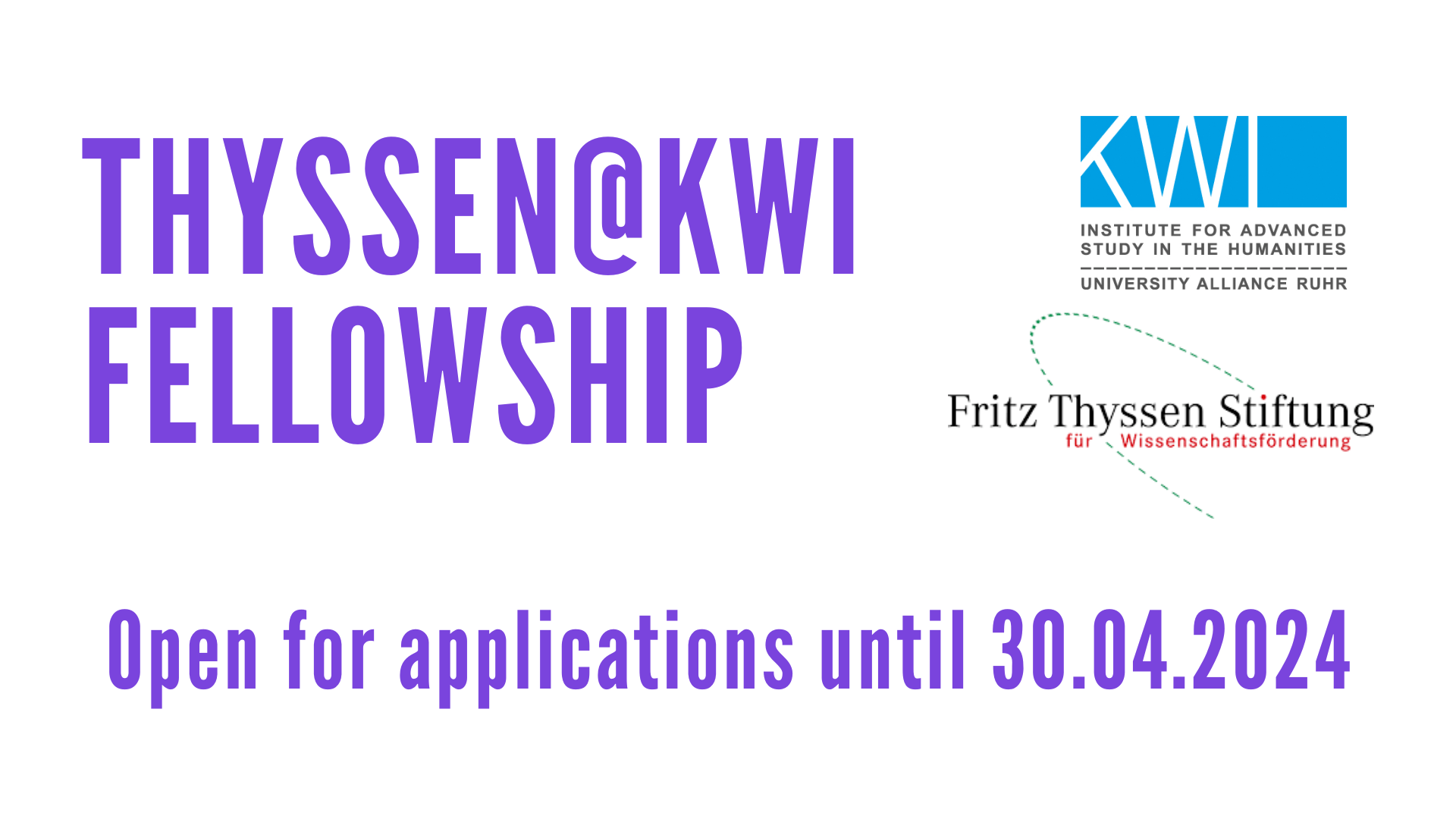 KWI International Fellowship Programmes – Kulturwissenschaftliches ...